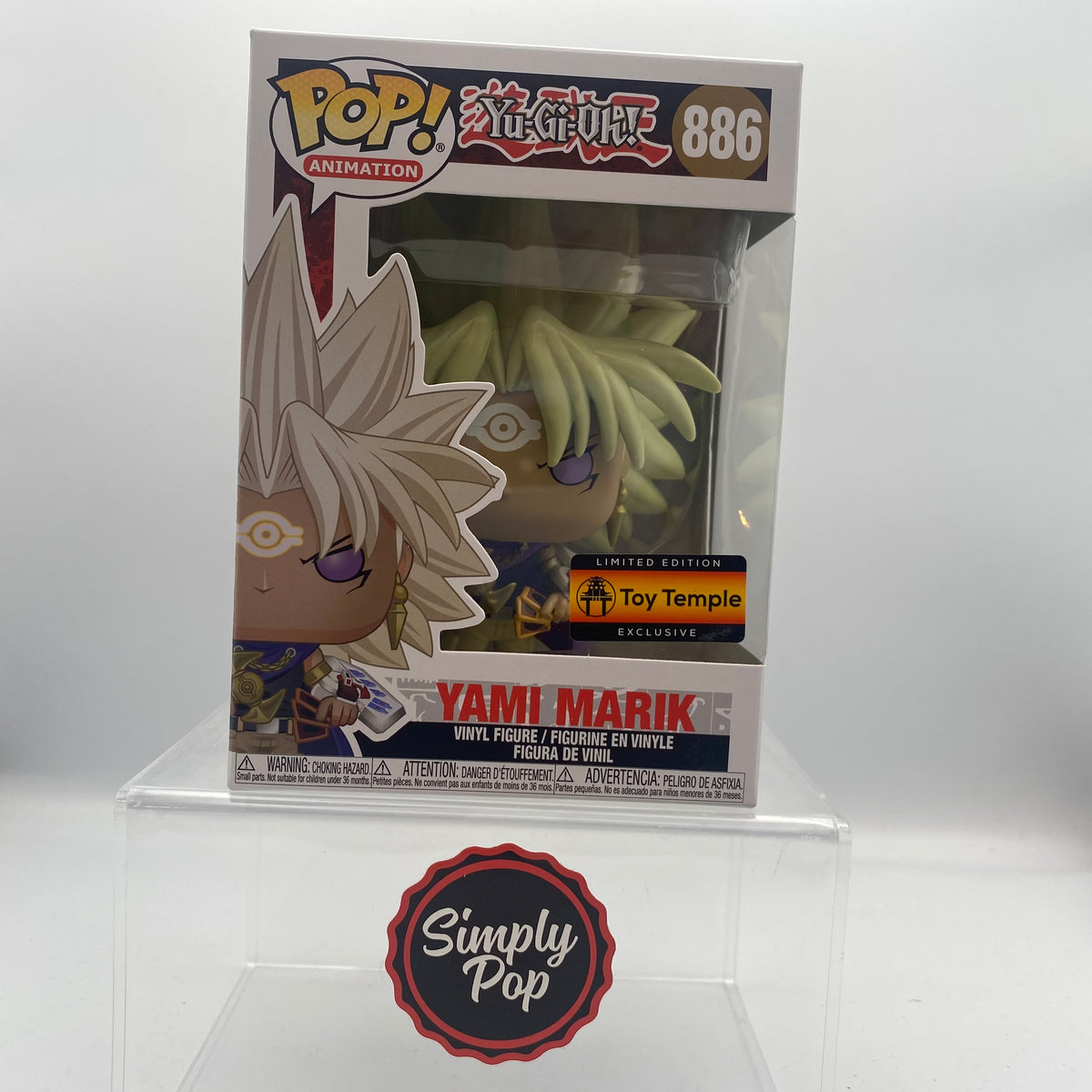 Funko POP! Toy Temple Exclusive: Yami Marik Yu-Gi-Oh! #886